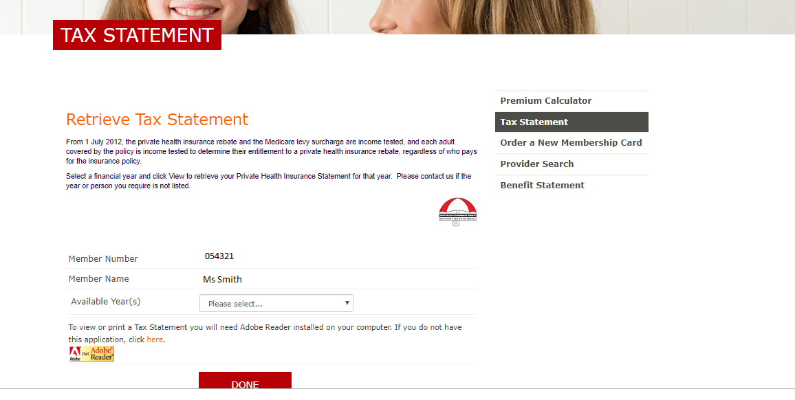 Private Health Insurance Statements | Queensland Country Health Fund